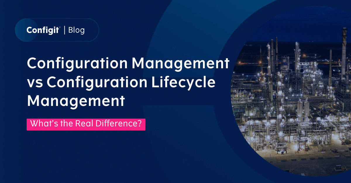 Configuration Management vs Configuration Lifecycle Management