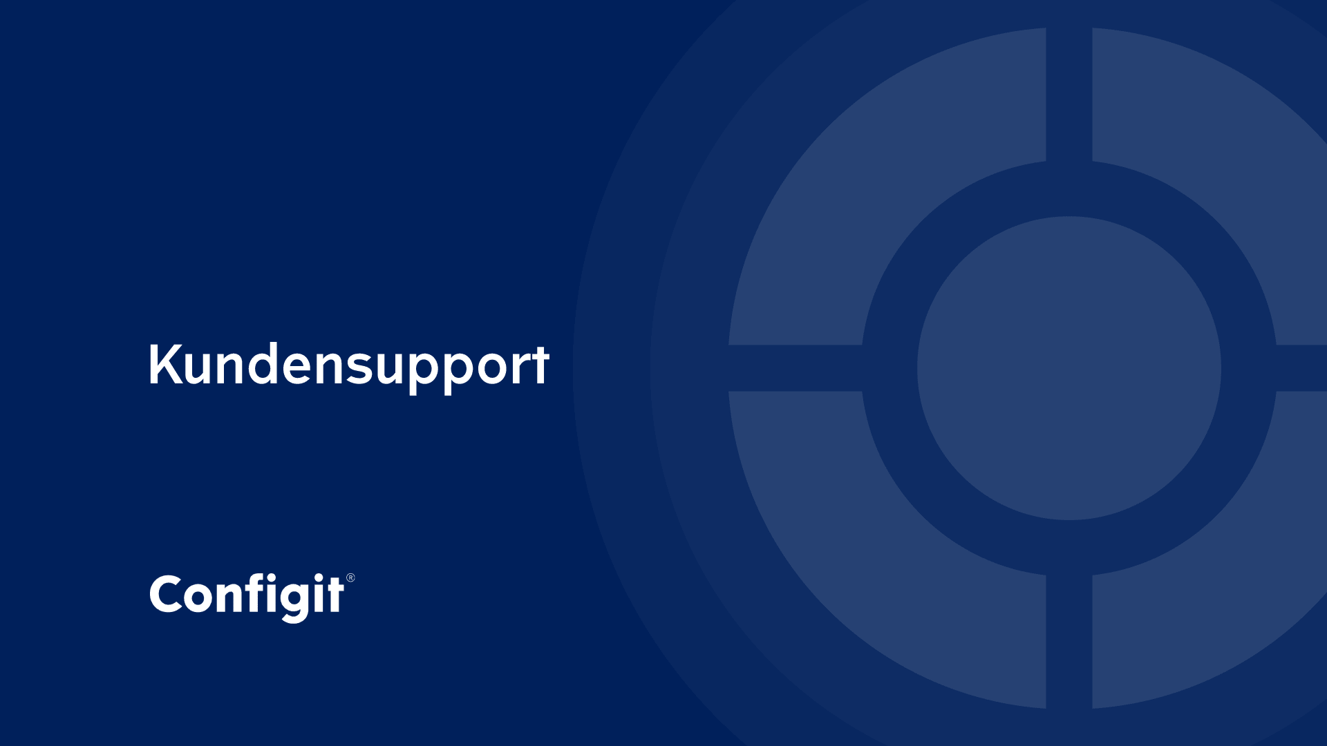 Support - Configit