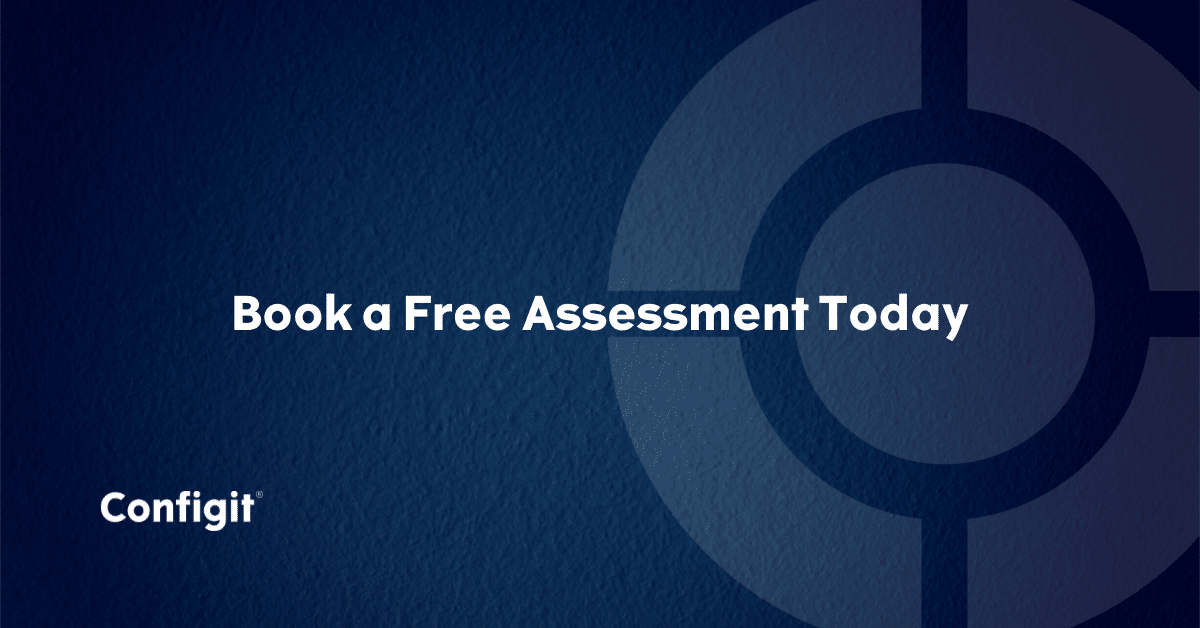 Book a free assessment - Configit