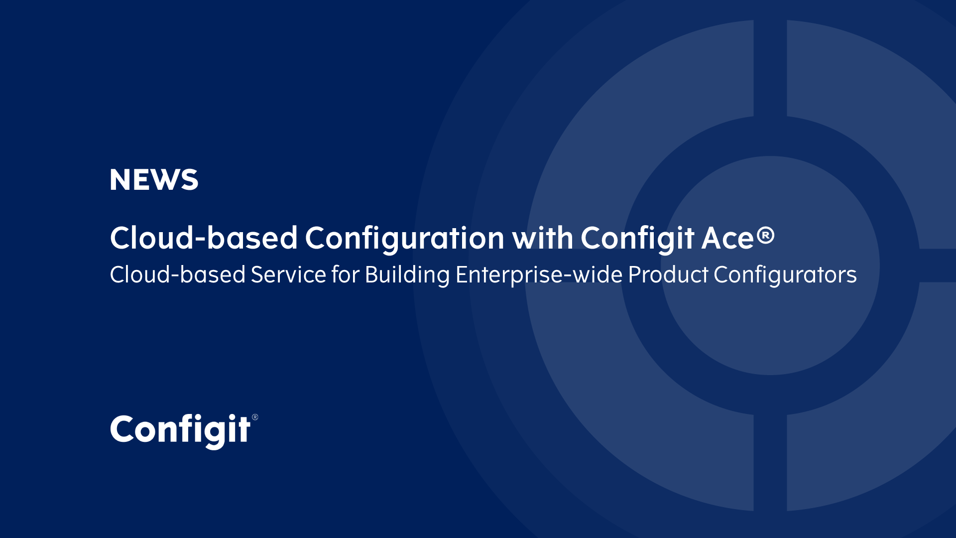 Cloud Based Configuration With Configit Ace® Configit