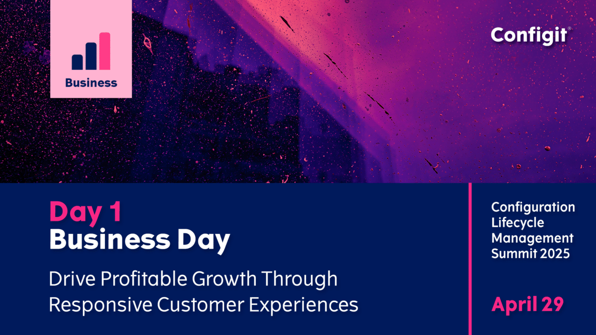 Business | CLM Summit 2025 - Configit