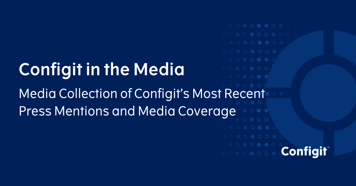 Media Coverage - Configit